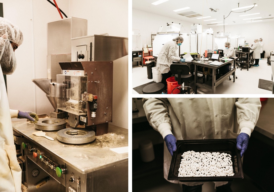 Custom Supplement Manufacturing Facility | Freedom to Formulate